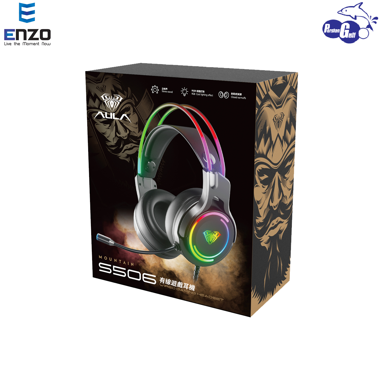 هدست گیمینگ AULA MOUNTAIN S506 | کامنس